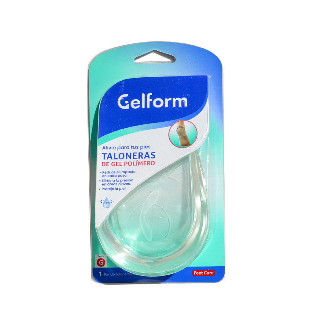 TALONERAS DE GEL POLÍMERO, DESCANSO - Gelform