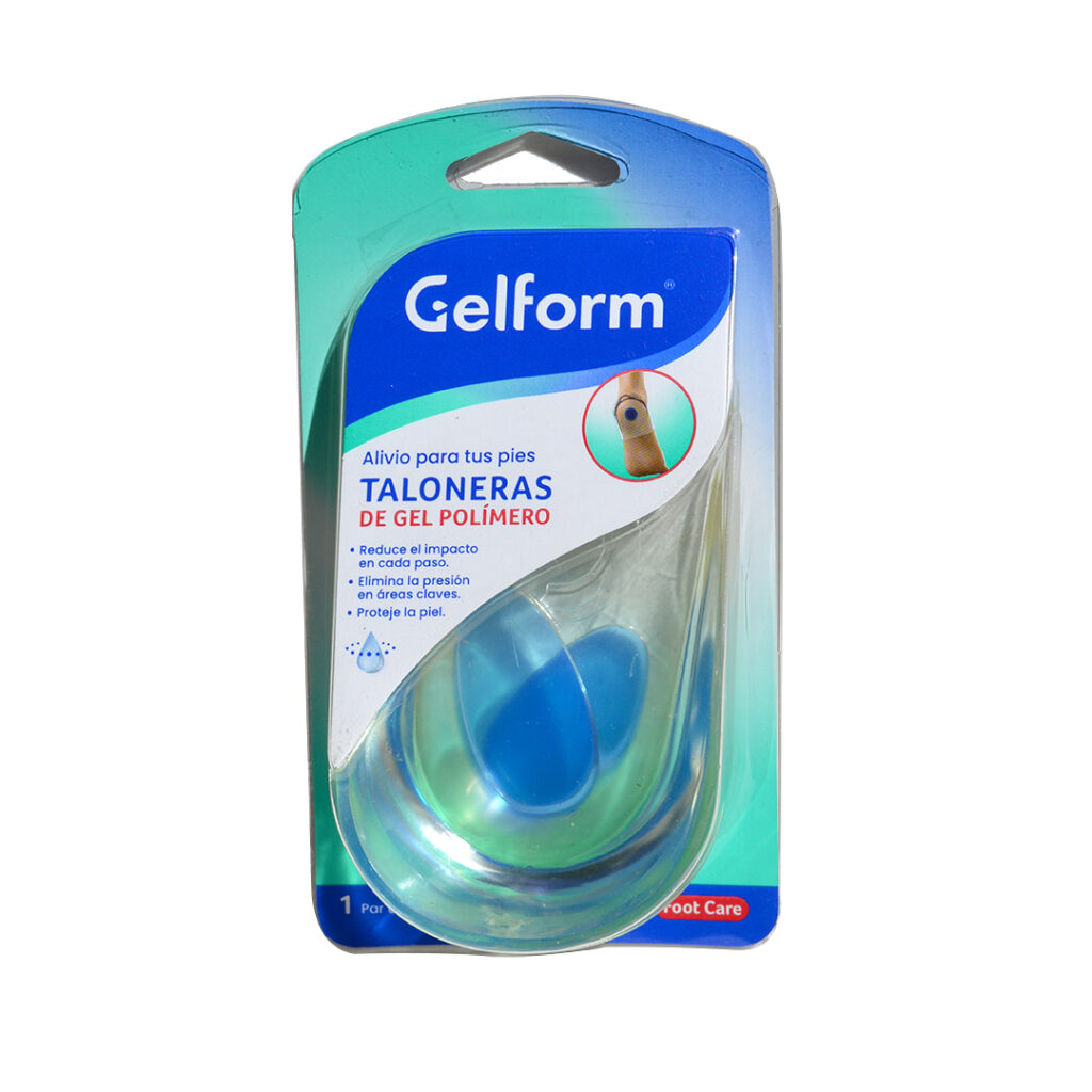 TALONERAS DE GEL POLÍMERO, PUNTO OVAL - Gelform